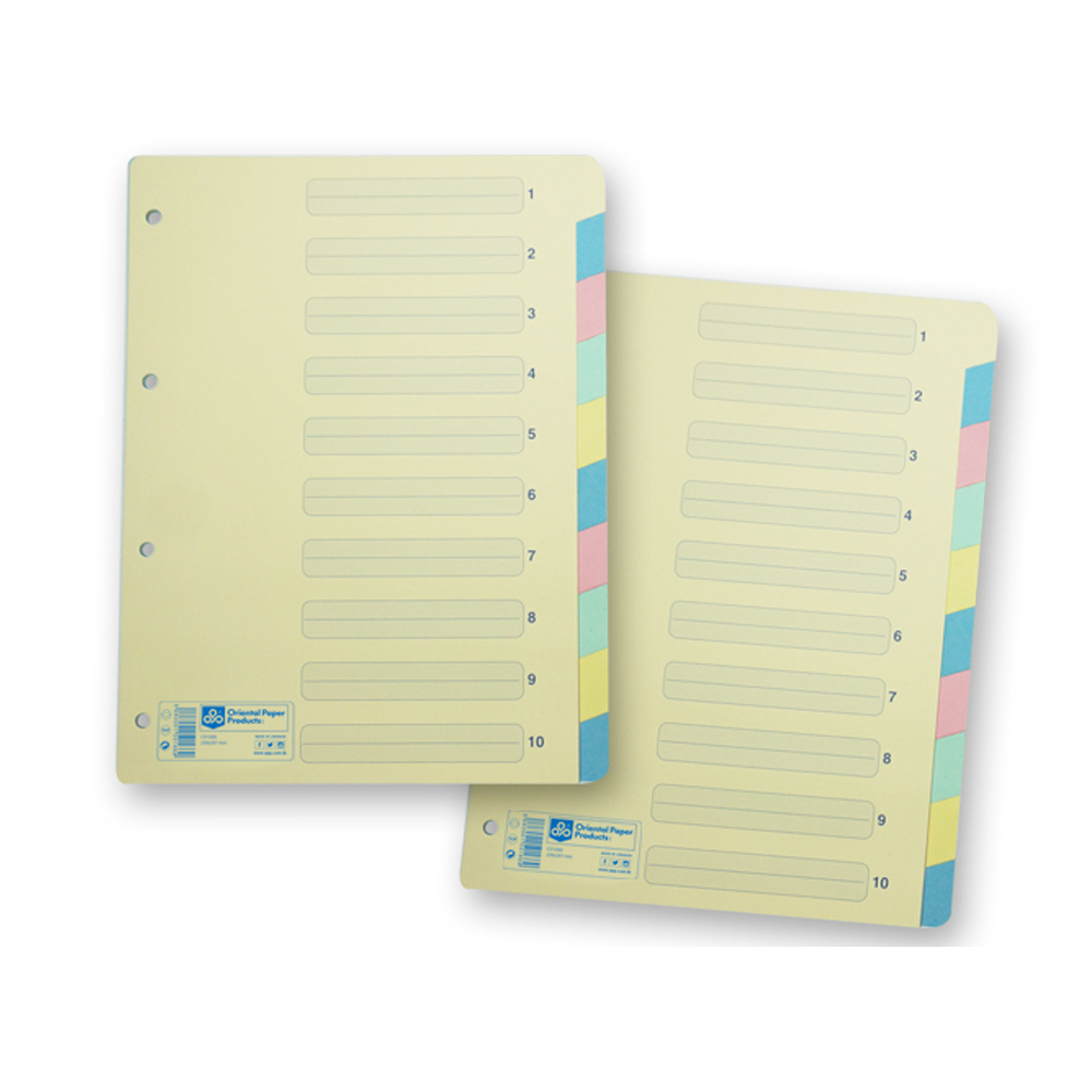 Carton Separators 80 gsm 10 Parts 23 x 29.5 cm (pack of 6) – OPP