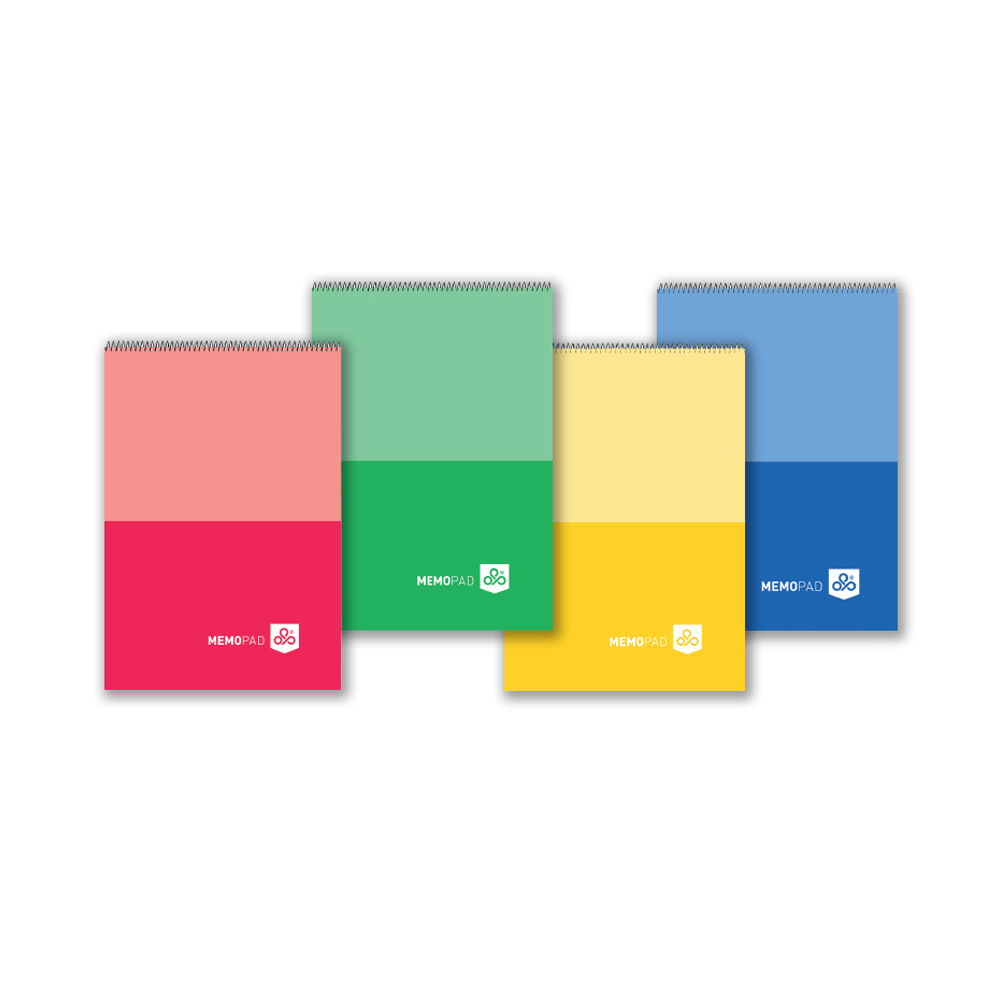 Memo pad 60 gsm Line 60 sheets 10 x 15 cm (pack of 3) - OPP